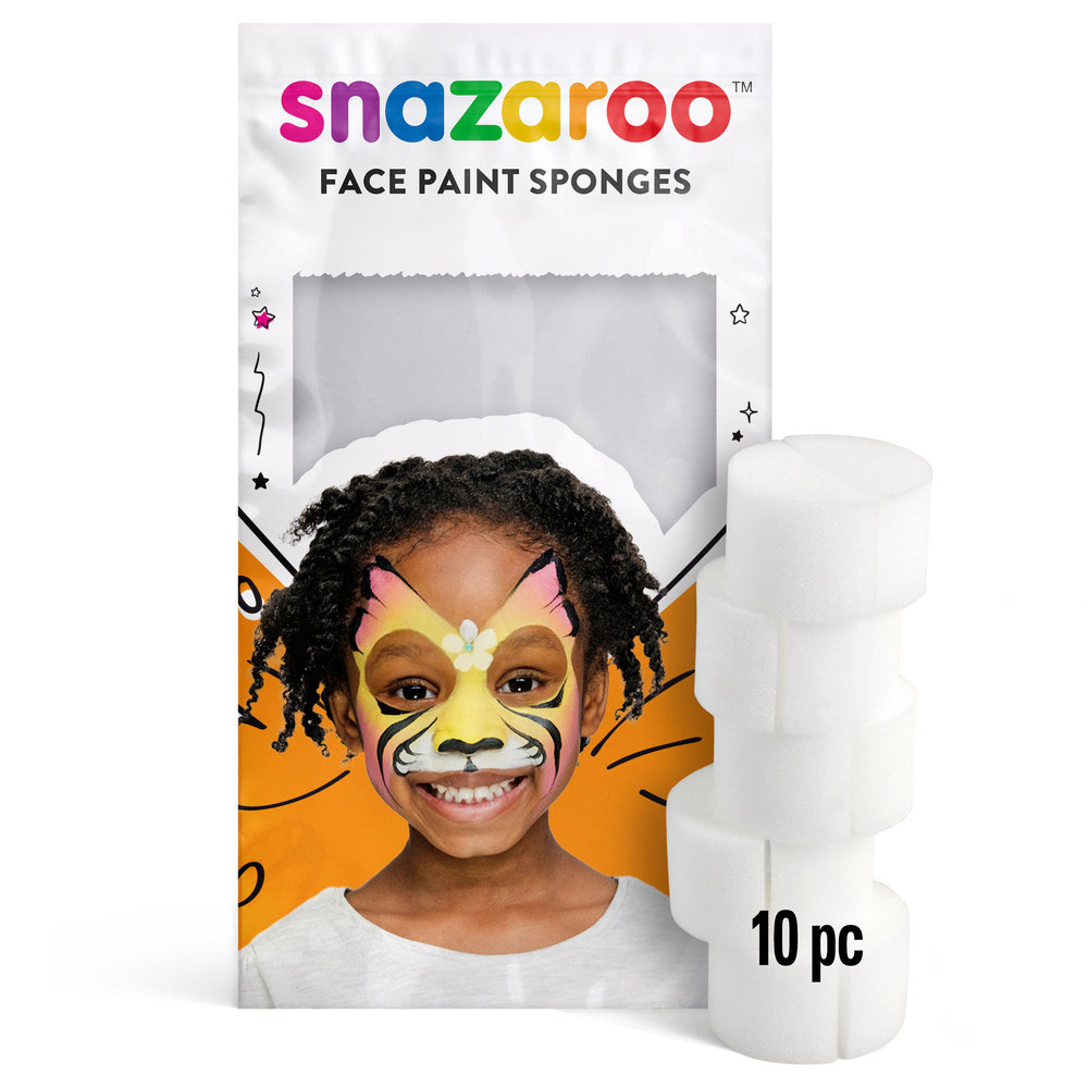 High Density Semi Circle Sponge 10 Pack | Snazaroo - NA
